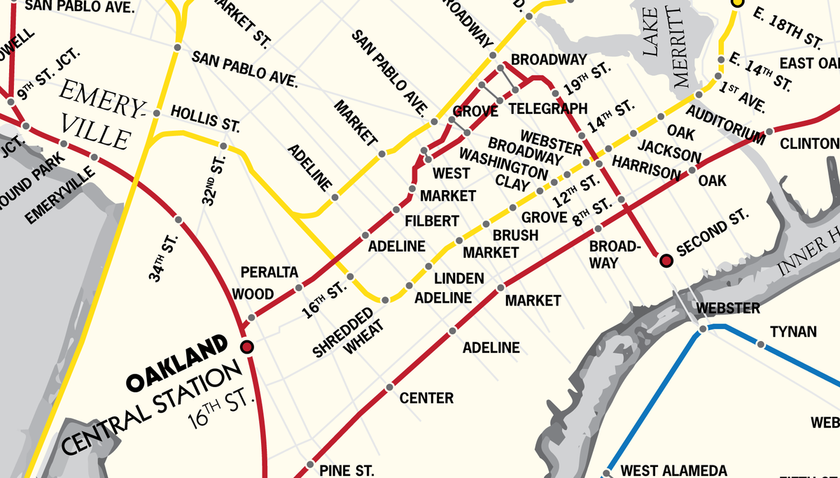 Oakland & East Bay railways, 1926 – 53 Studio