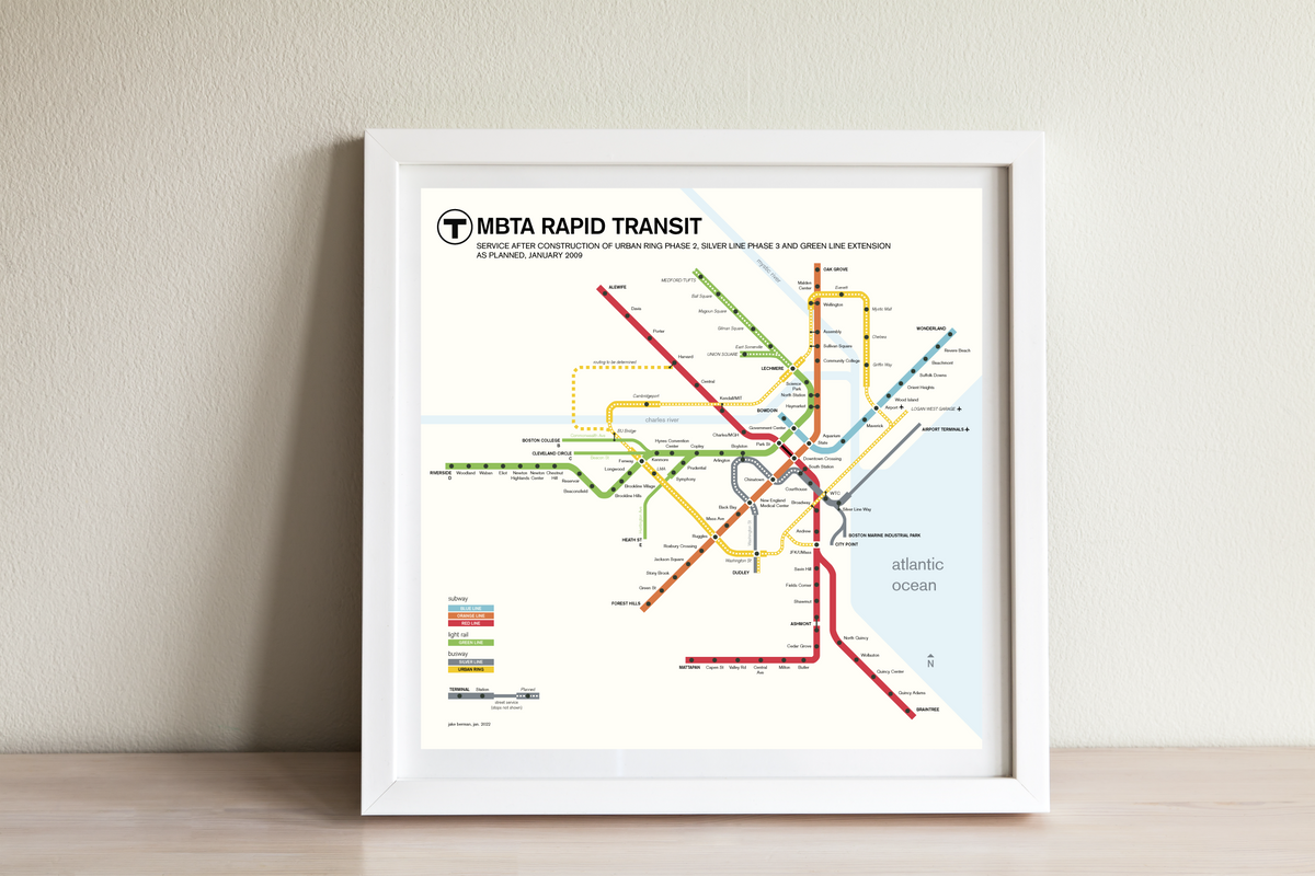 Boston Urban Ring Project, 2009 – 53 Studio